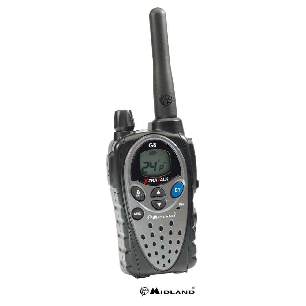 Midland G8e-BT Bluetooth Walkie-talkie PMR 446 - transceive - SafeMC
