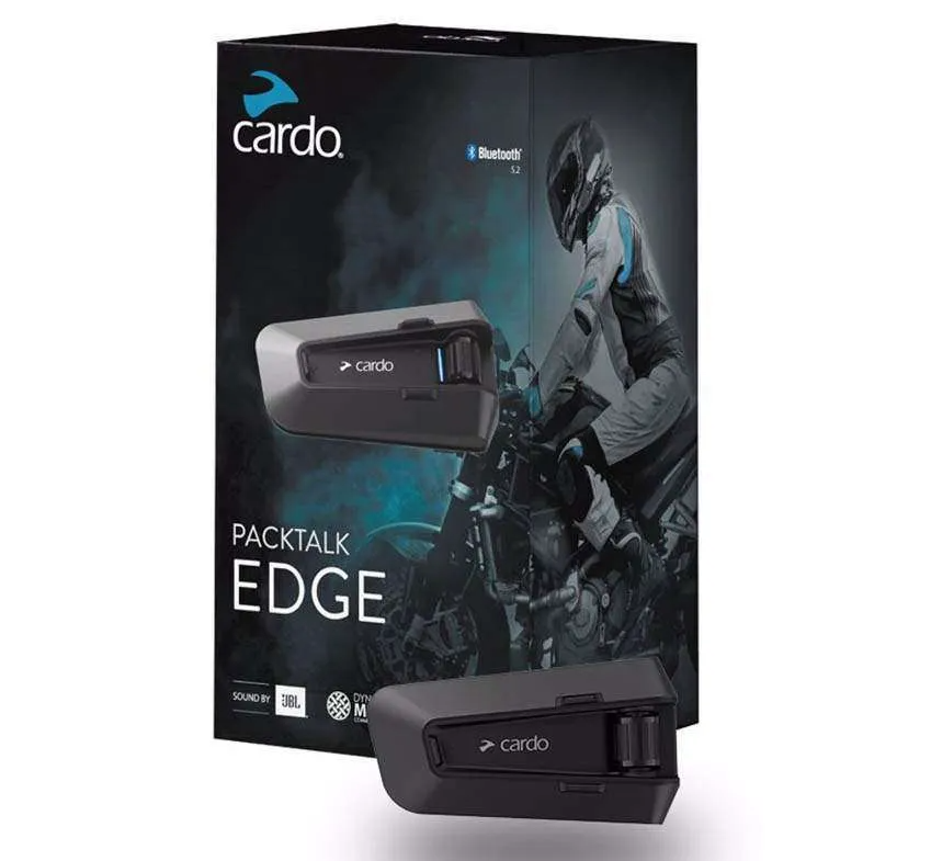 Cardo Packtalk Edge Single - SafeMC.no