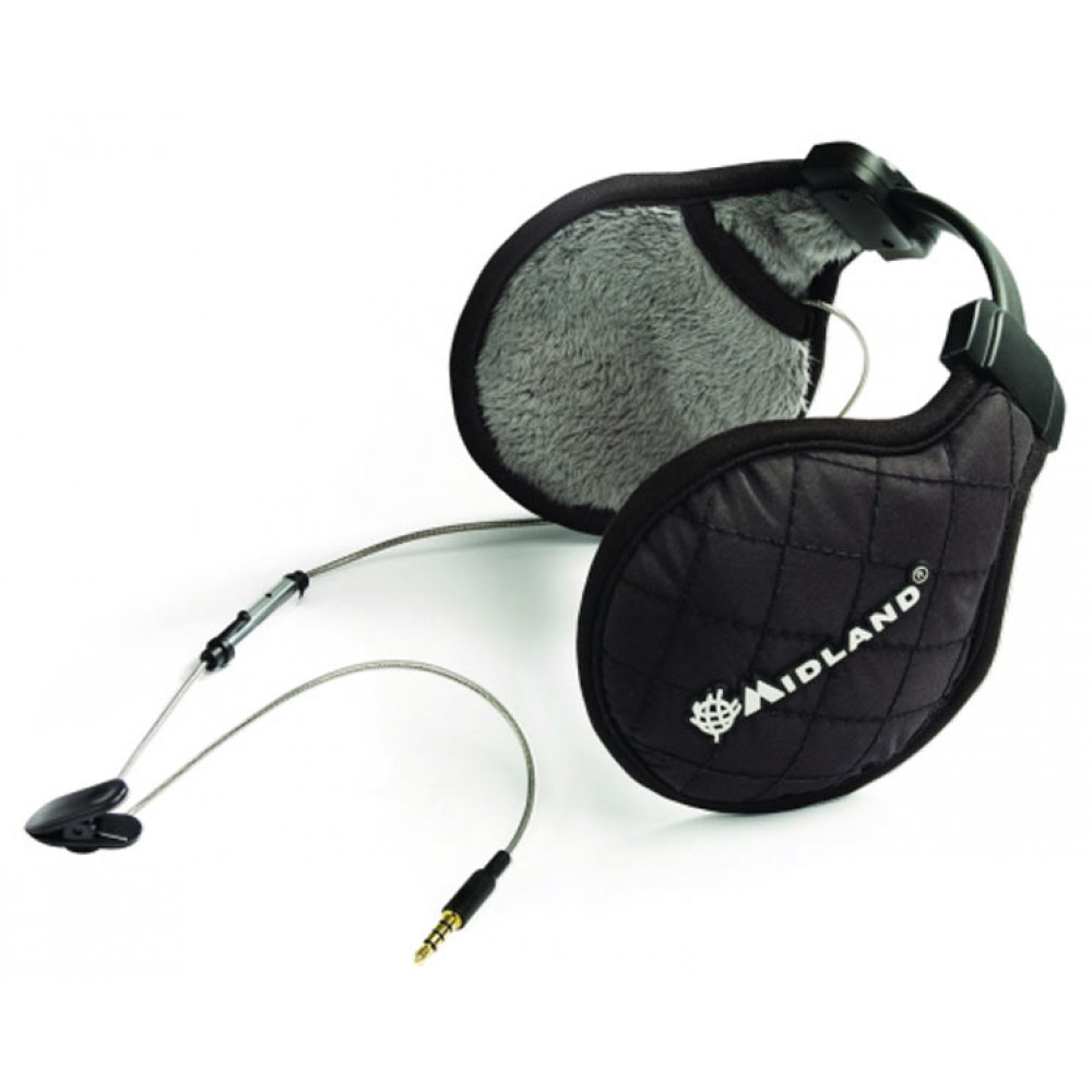 Midland BT Ski intercom med ørevarmere for ski eller sykkel - SafeMC